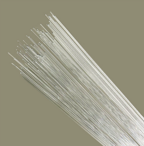 96 COE Clear Glass Stringer 5oz - Fusible Glass Rods for Fusing ...