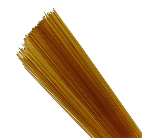 96 COE Medium Amber Glass Stringer 5oz - Fusible Rods for Fusing ...